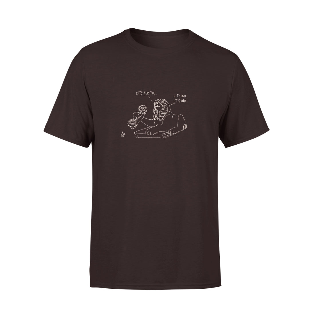 Pyramid Phone Tee - (Brown) – Neko Case